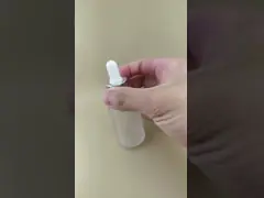 New Design Clear Ribbed Dropper Bottle K-GBL30 for Essence