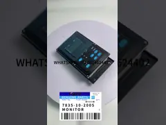 중국 KOMATSU PC200-7 모니터 7835-10-2005 OEM ABS 블랙 판매용