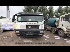 Original 2020 Lingyu Used Concrete Mixer with Sitrak Truck 12 Cubic Meters 12m3 12cbm