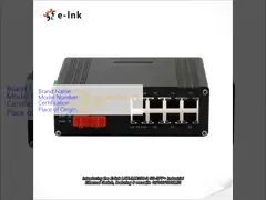 Industrial 8-port 10/100/1000M/2.5G BASE-TX + 2-port 1.25G/2.5G/10G SFP+ BASE-FX Ethernet Switch