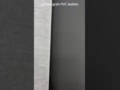 China D90 Small Lychee Grain PVC Artificial Leather - 0.6mm Thickness, 140cm Width for Furniture & Automotive Use for sale