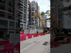 China Pile Driver Attachment For Excavators Pile Driver Excavator For Cat 349 for sale