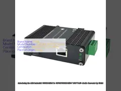Mini Industrial 1000BASE-X to 10/100/1000BASE-T 60W PoE+ Media Converter