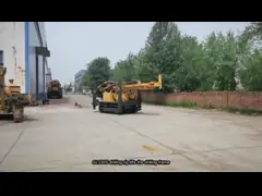 Shandong Zhengyuan Parameters of SL3305 crawler mounted water well driLLing rig