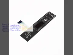 Key Option Embossing PET Membrane Switch for Industrial Control and Medical Equipment