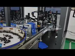 Macchina per la selezione visiva di tappi in gomma