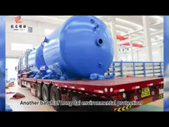 Longdai delivery site: quartz sand filter starts a new journey