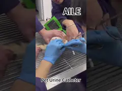 China Cat catheters with Stylet and without stylet Disposables Cat Urine Catheter for Feline urological use for sale