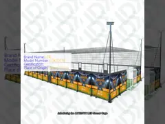 LED Soccer Cage Innovative Screen Soccer Fence LDK New Design Football Fencing