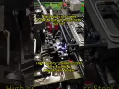 Torx 편심 나사 M8-M10 스테인리스 스틸 5mm 생크