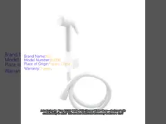 Directly Supply White PVC Shower Water Hose With Sustainable Characteristics