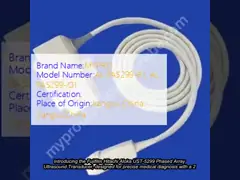 Fujifilm Hitachi Aloka UST-5299 Phased Array Ultrasound Transducer Probes For SSD 3500 Prosound Alpha 6