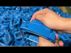 China DN50 PN10 No Rise Stem Manual Gate Valve - Ductile Iron Construction, Temperature Range -20℃ to 120℃, Sizes DN40-DN1200 for sale