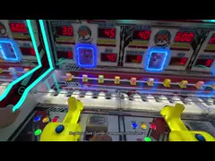 Dreamland Children Indoor Playground Entertainment Center Tre Cannoni Parco Giochi al Coperto Arcade Sparatutto a Moneta Macchina per il Riscatto Biglietti