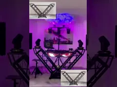 China Aluminium Stage Truss DJ Table Adjustable Height for Stage Performance for sale