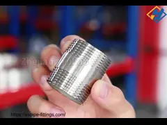 Plumbing Materials Stainless Steel Barrel Nipple High Quality Union Type Male