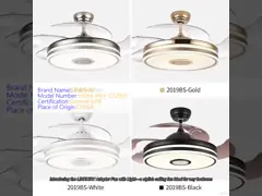 China Wholesale Adopter Fan with Light, Household Looking Bedroom Ceiling Fan with Light Led for Home for sale
