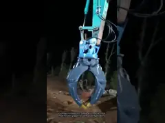 Cina Ec280 Grappello di demolizione Grappello di selezione di pietra Grappello per escavatore Hydraulic Rock Stone Grapple Grapple di demolizione Grapple Sorting Grapple per 7ton 8ton 12ton escavatore trattore in vendita