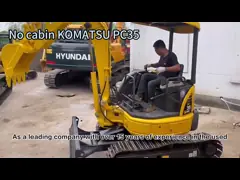 Used Komatsu Excavator: PC35 – Compact & Reliable Second-Hand Mini Excavator for Small Projects