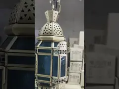 Decorative Handmade Copper Ceiling Light Copper Glass Pendant Light