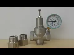 SONGO NPT Thread Pressure Reducing Valve Stainless Steel 304  Pressure Control Reducing Valve