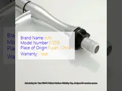 Polished Surface Finishing Single Handle Hot And Cold Water Tap For Metered Faucets