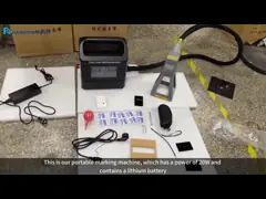 Portable marking machine