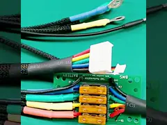 China UL2651 12 Pin Ribbon Cable , 30AWG Idc Connector Cable 1.27mm Pitch for sale