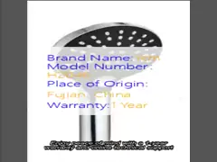 China Transform Your Shower 3 Functions Bathroom ABS Chrome High Pressure Hand Held Water Saving Shower Head for sale