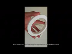 3 Inch Chemical Resistance White PTFE Rubber Hammer Union Seal Accept Custom