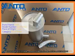 China 2427U1322 Muffler KOBELCO Excavator Spare Parts For SK100-3 SK100 MARK III for sale
