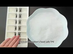 China Extrusion Blow Molding TPE Material Rubber Soft Activity Cube Ice Tray Recyclable for sale