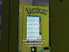 Gráficos Personalizados para Máquina expendedora de Pokémon con Lector de Tarjetas Nayax y UI en Español para el Mercado Europeo