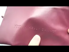 Leather Drawstring bag