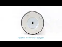 Single Convoluted Rubber Air Spring W01-R58-4057 by Firestone Air Shock Suspension