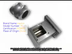 Zse75maxx Plastic Compounding Pelletizing Machine Twin Screw Extruder Screw Element Barrel