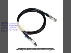 China Wire Harness Manufacturer Focused On QSFP-200G Cables With Custom Cable Design | Reliable 40Gbps Transmission For Cloud Infrastructure And Blade Server Applications for sale