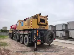 Second-hand 2022 SANY SAC4000T8 400t Truck Crane With Good Condition For Hot Sale