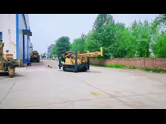 SL330S Perforatrice Cingolata per Pozzi d'Acqua, Profondità 330m, Sistema Idraulico