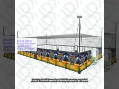 LED Soccer Cage Innovative Screen Soccer Fence LDK New Design Football Fencing
