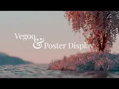 Display a LED poster