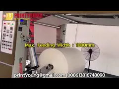 PRY4-1000 Máquina de impressão flexográfica de quatro cores
