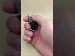 China Black Plastic Ribbed Jelly Cap for Paint Bottles for sale