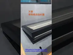 Cina Finestre scorrevoli in alluminio bianco Disegno personalizzato Finestre scorrevoli in alluminio commerciale in vendita