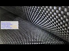 China Custom Carbon Fiber Fabric Sheets Woven For Industrial Applications for sale