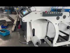 Automatic High Paper Speed Lable Slitting Cutting And Rewinding Machine