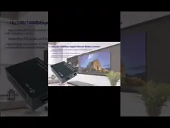 10/100/1000Mbps High-Speed Fiber Media Converter  SFP-Compatible IEEE 802.3 Standard