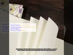 Standard Spiral Hardcover Notebook with Artistic Style Feature Lined Paper Layout