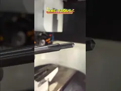 China Customized 8.7mm 2 Flutes Carbide Step Drill Bit With Coolant Smooth Chip Removal for sale