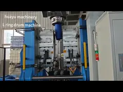 China Average Consumption 280KW Double l ring drum machine designed with stainless steel hopper material ensuring industrial workflow for sale